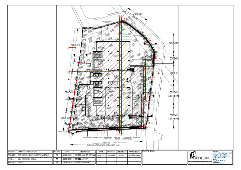 Carnival Infopark Ltd - Technopark - Trivandrum - Rev8 - 11717-LAYOUT | PDF
