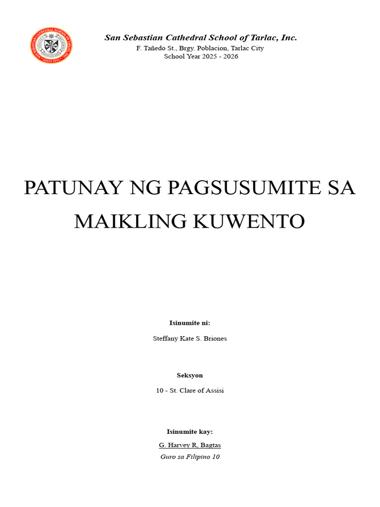 Proof of Submission | PDF