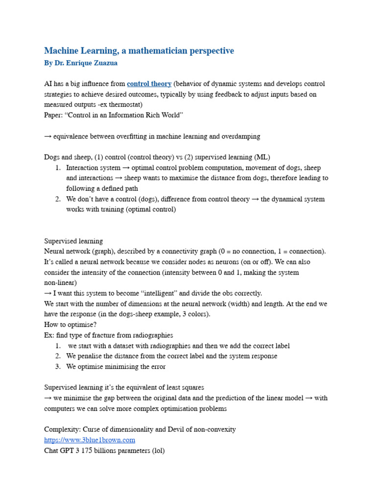 Machine Learning, A Mathematician Perspective | PDF | Machine Learning ...