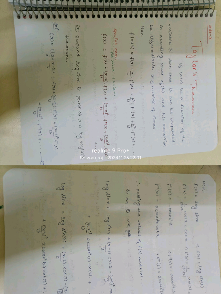 Differential Calculus-II | PDF