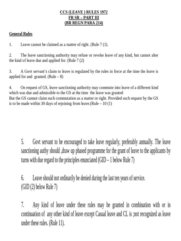 Leave Rule | PDF | Parental Leave | Abortion