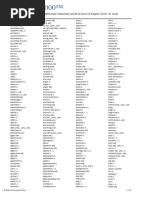 Oxford 5000 Word List for Learners | PDF