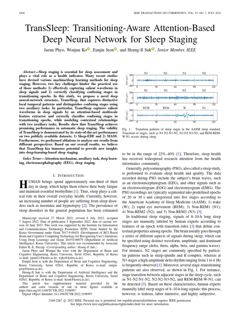 21 - 2022-TransSleep Transitioning-Aware Attention-Based Deep Neural ...