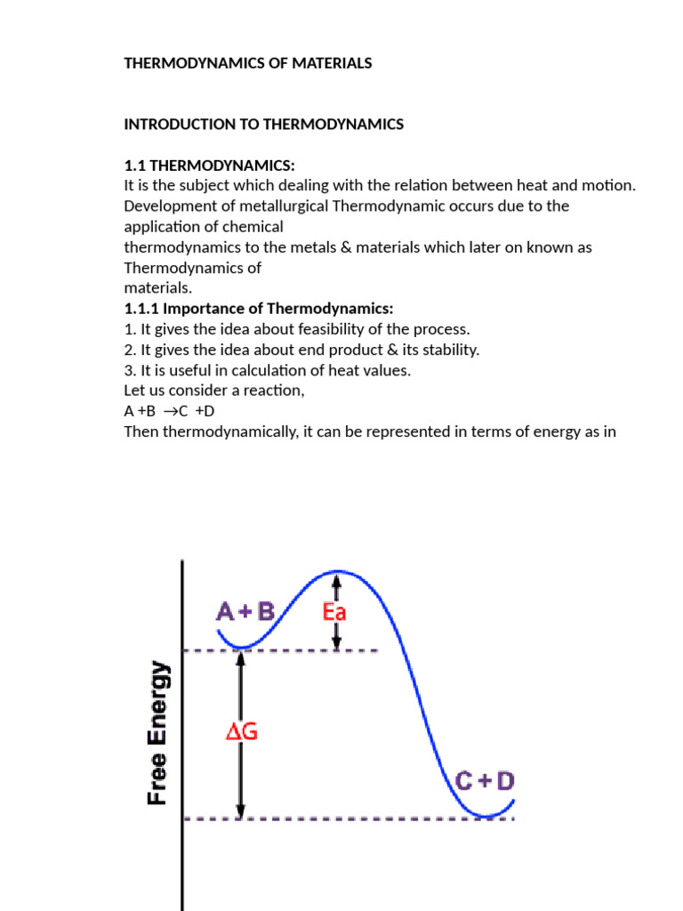 Introduction To Thermodynamics | PDF | Heat | Thermodynamics