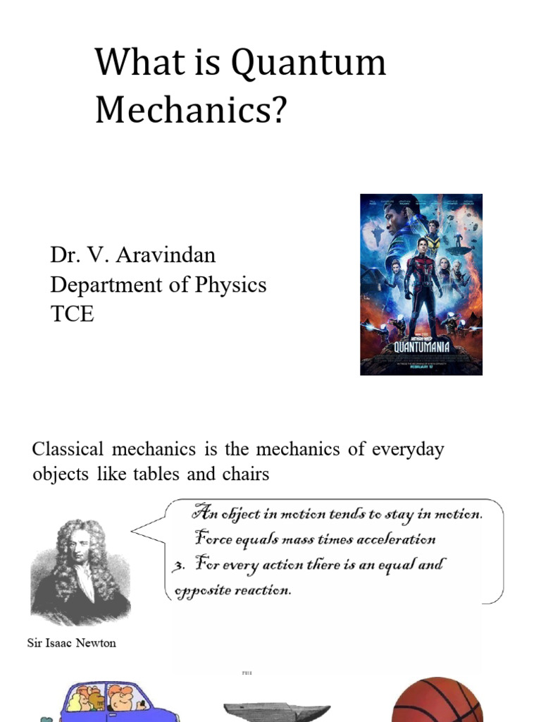 Understanding Quantum Mechanics Basics | PDF | Mechanics | Quantum ...