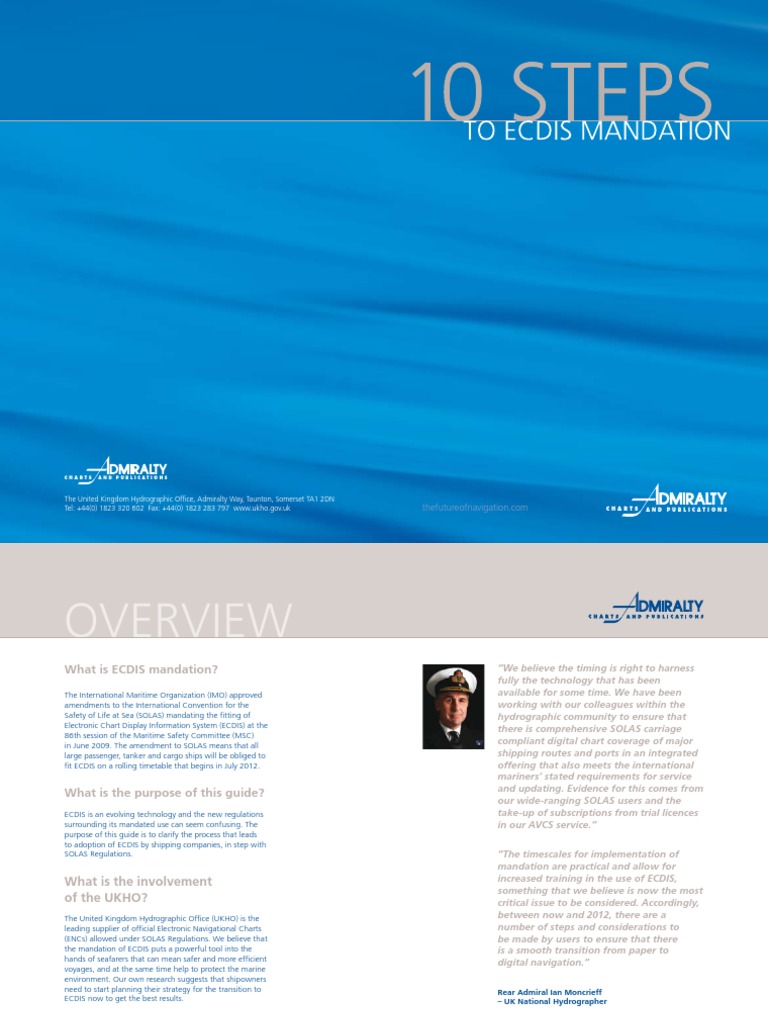 10 - Steps To ECDIS Mandation | PDF | Ships | Water Transport