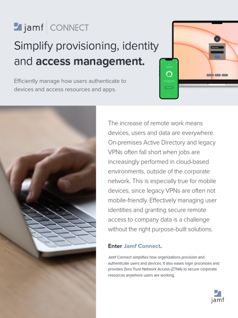 Jamf Connect Product Brochure | PDF | Cloud Computing | Mac Os