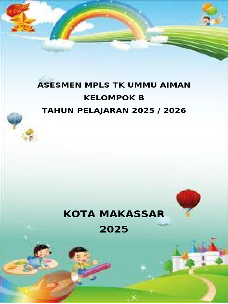 Asesmen Mpls Tk Ummu Aiman Kelas b | PDF
