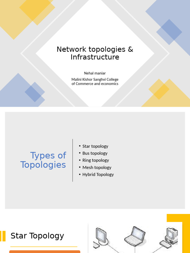 Network Topologies & Infrastructure | PDF | Network Topology | Computer ...