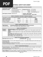 Distilled Water Safety Data Sheet | PDF | Dangerous Goods | Toxicity