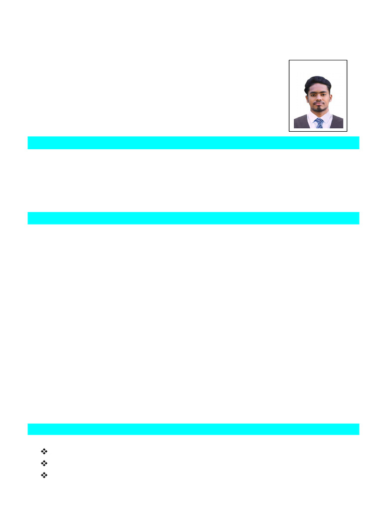 Md. Alim Ahmmed CV - Electrical Engineer | PDF