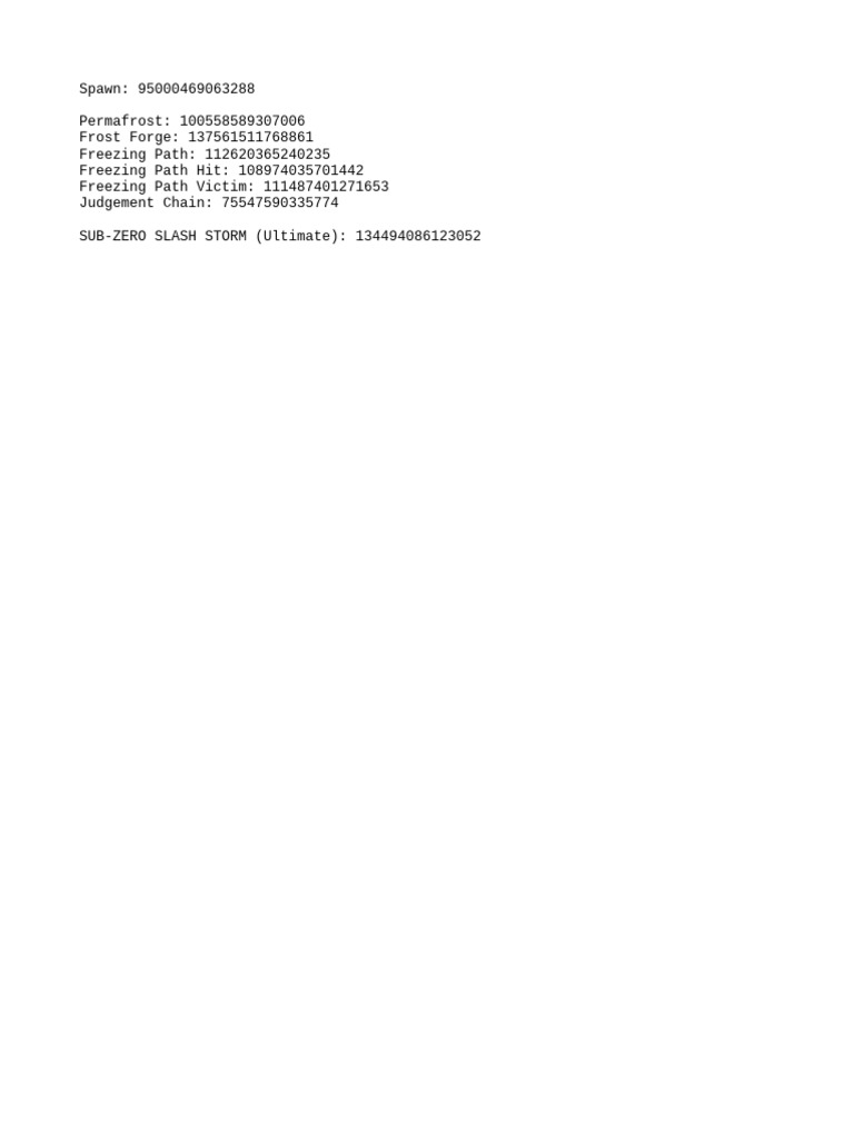 11 - The Frozen Soul ID | PDF