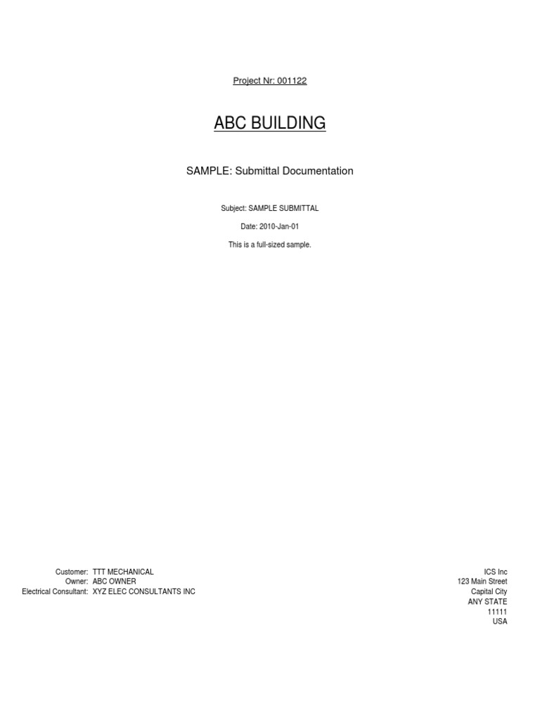 BMS Submittal Sample | PDF | Hvac | Water Heating