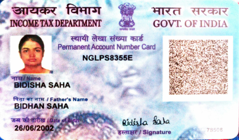 pan card | PDF