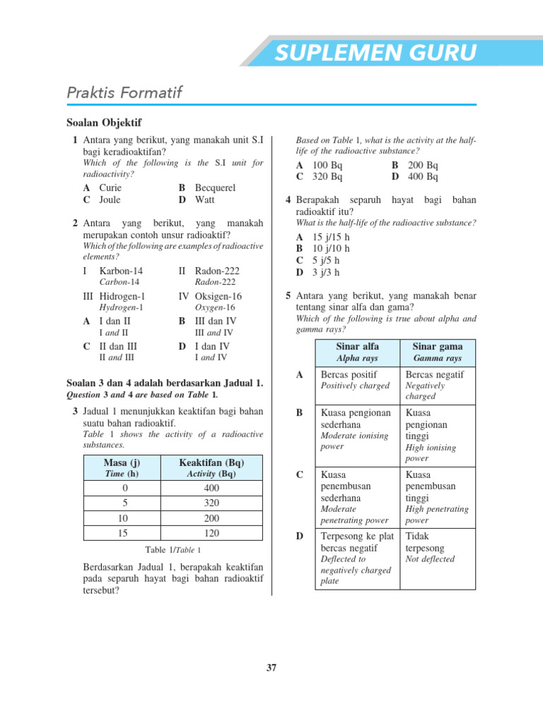 Praktis Formatif Bab 8 | PDF