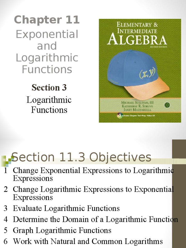 Seia2e - 1103 Chapter 11. Exponential and Logarithmic Functions | PDF | Logarithm | Exponentiation