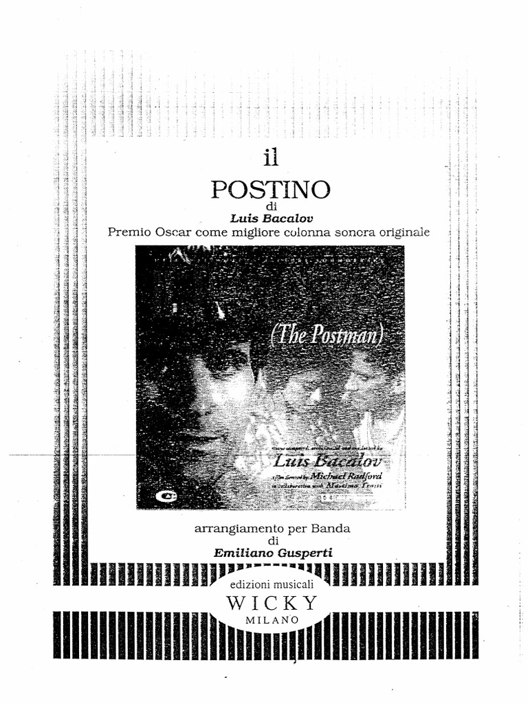 (Bacalov) - Il Postino | PDF