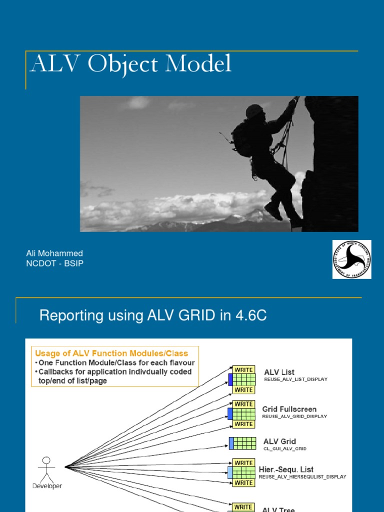 Alv Object Model Pdf Object Computer Science Object Oriented Programming