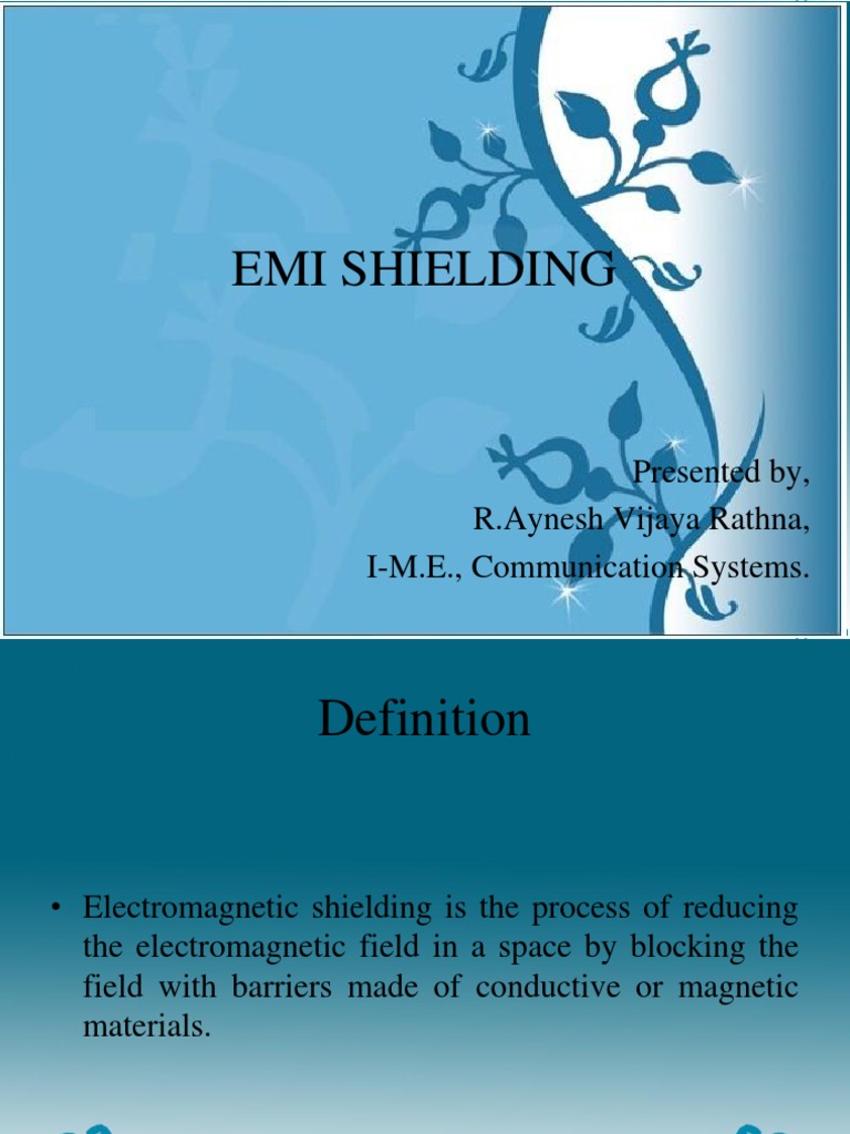 Shielding | PDF | Electromagnetic Interference | Cable