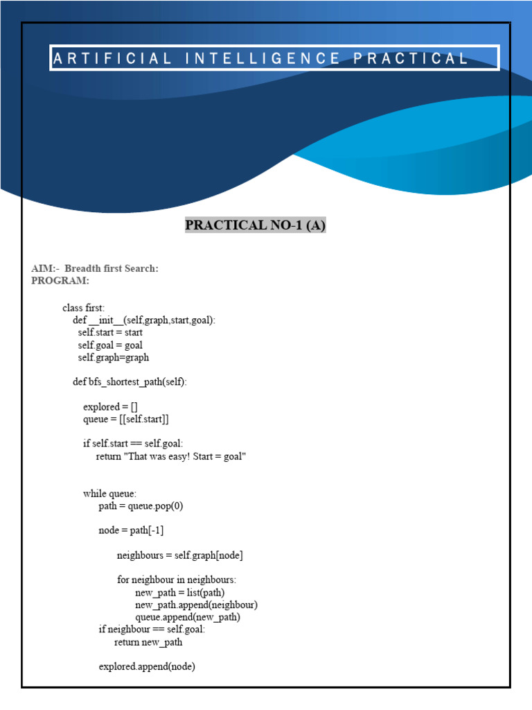 Nisha AI Pract | PDF | Discrete Mathematics | Combinatorics