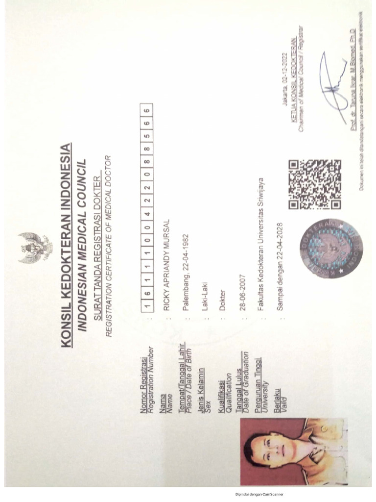Surat Tanda Registrasi Dokter (STR) | PDF