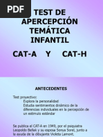Ficha Técnica Test de Cat | PDF | Psicoanálisis | Conceptos psicologicos