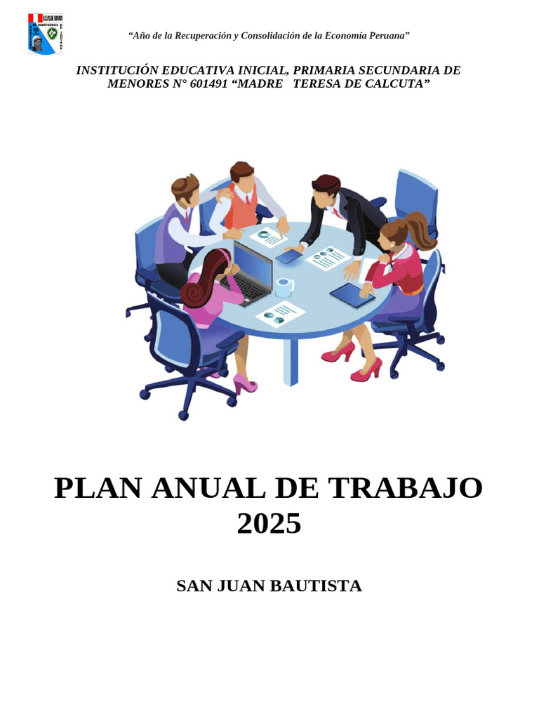 Plan Anual de Trabajo #601491 Actualizado 2025 | PDF | Educación ...
