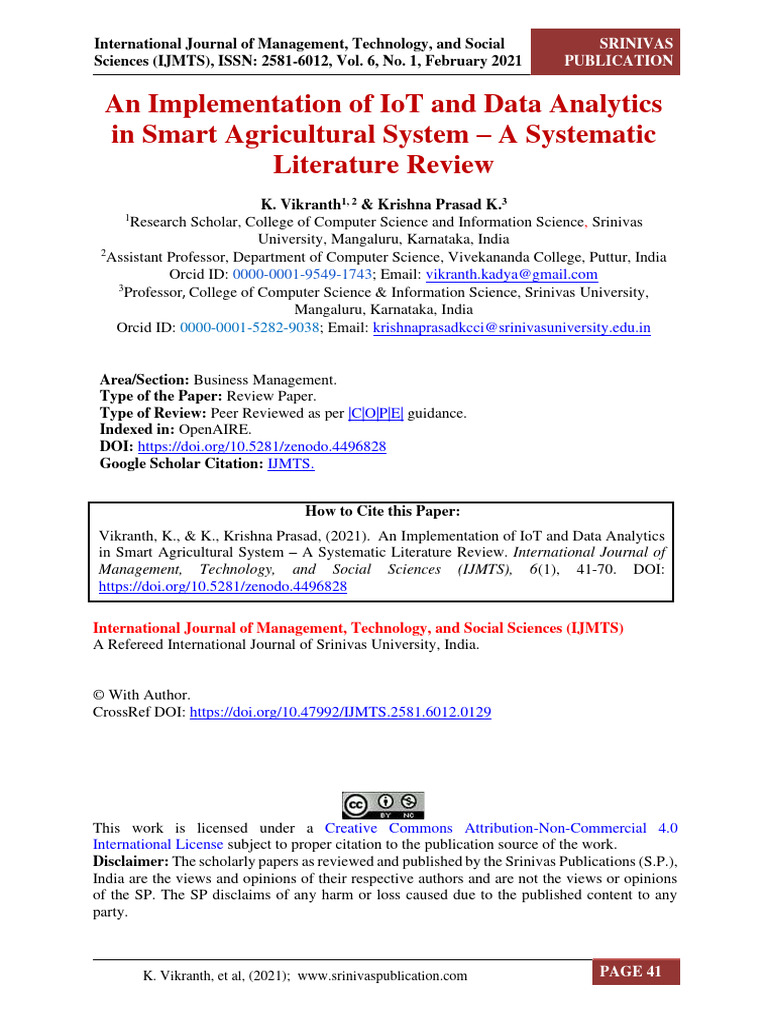 An Implementation of IoT and Data Analyt | PDF | Internet Of Things ...