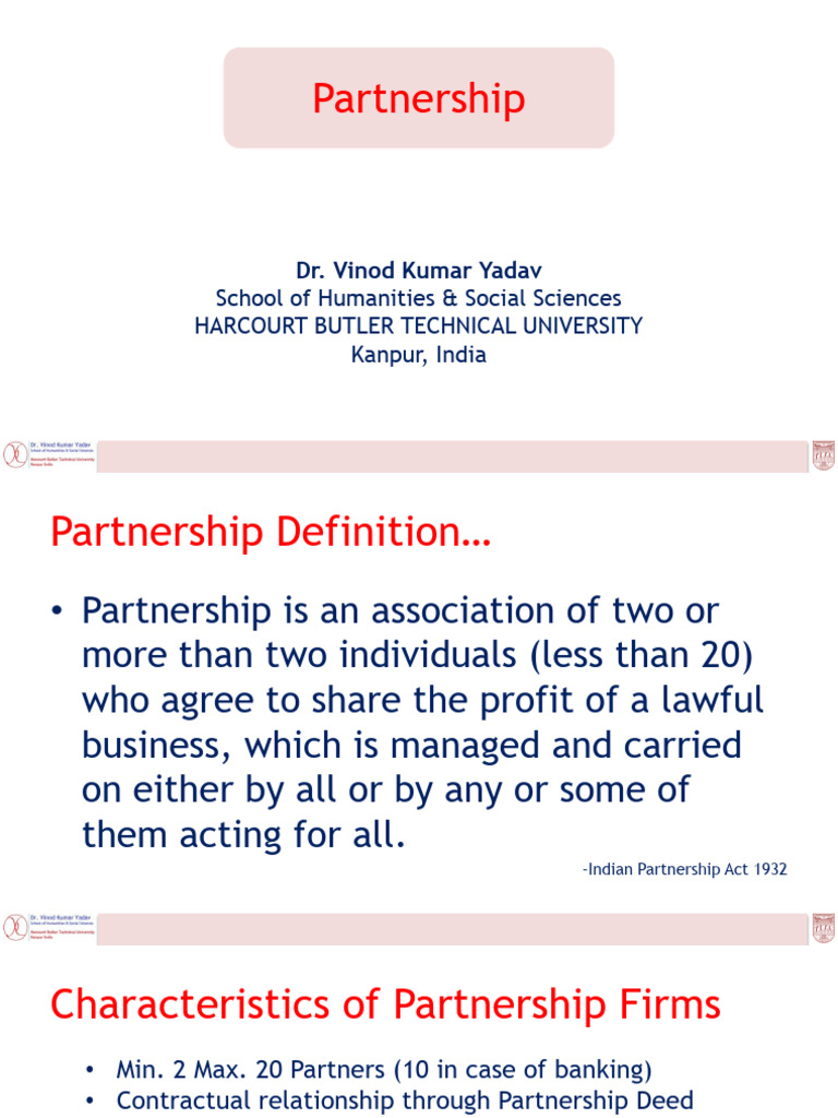 2.5 Partnership | PDF