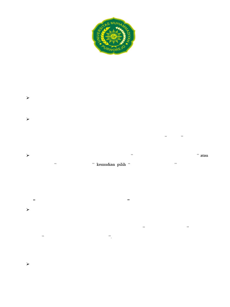 Panduan KRS Mahasiswa Baru UMPWR | PDF