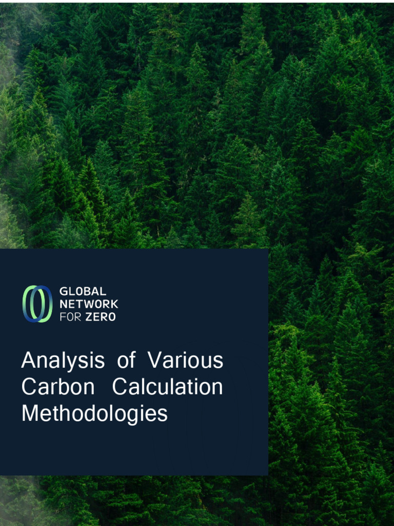 Carbon Calculation Methodologies Overview | PDF | Climate Change ...