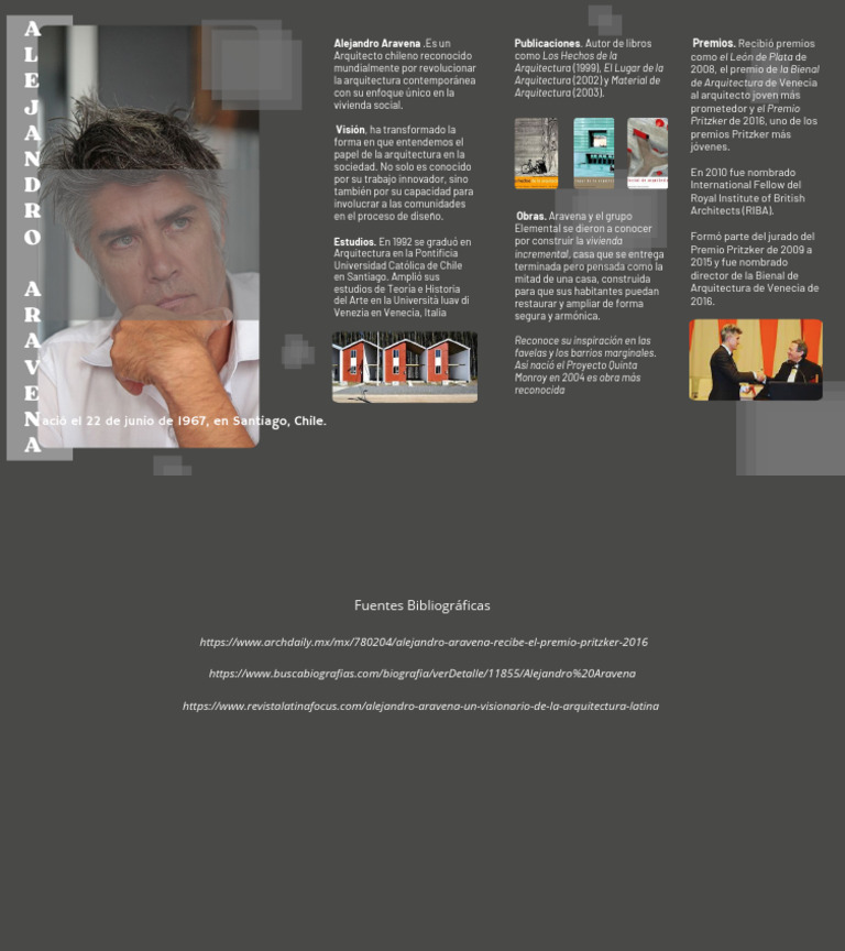 Alejandro Aravena: Innovador en Vivienda Social | PDF | Las artes