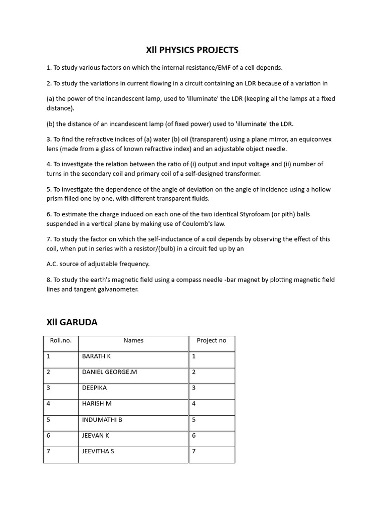 XLL Physics Project Final 1 | PDF | Inductor | Transformer