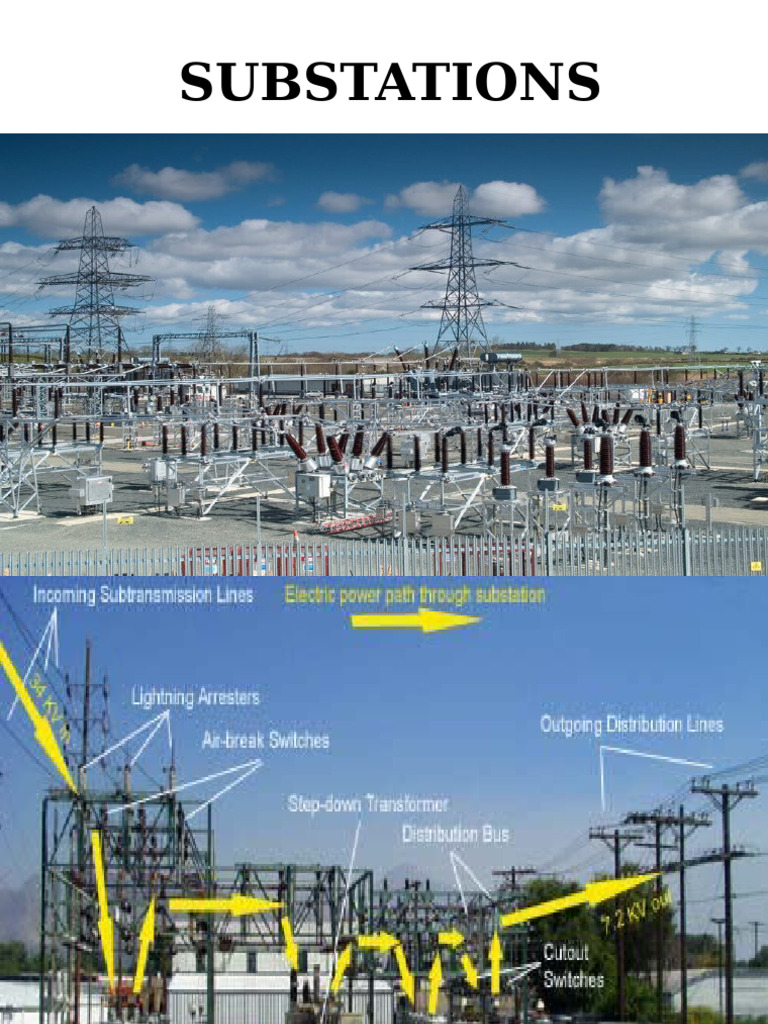 Substation | PDF | Switch | Transformer