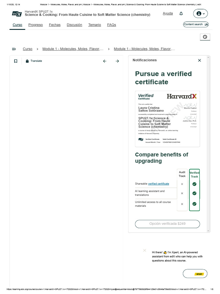 Molecules, Moles, Flavor, and pH | PDF | Nutrition Facts Label | Nutrition