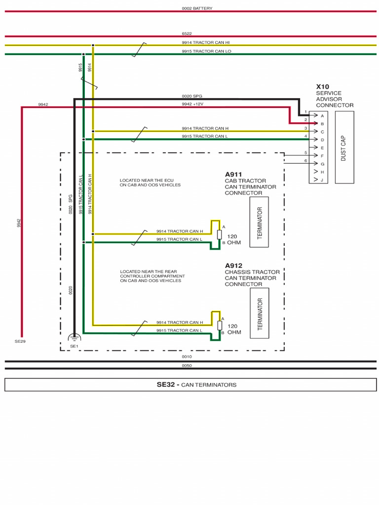 Esquema de La Red de Área de La Controladora SU26275-C11 - Service ...