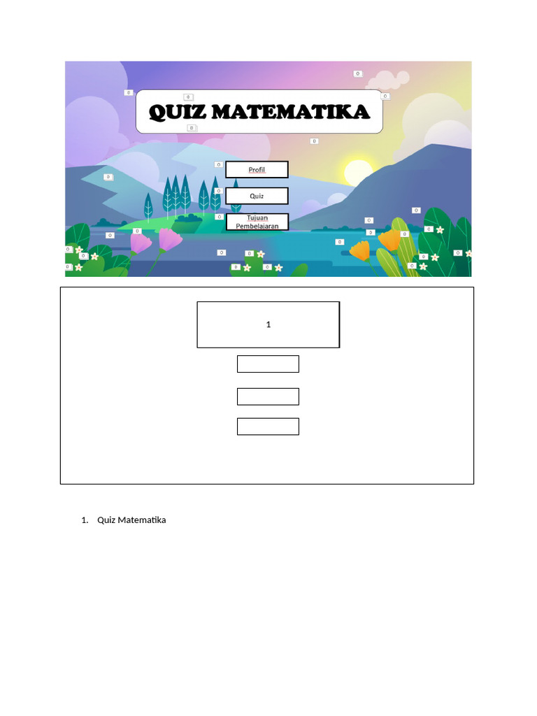 Quiz Matematika Pdf