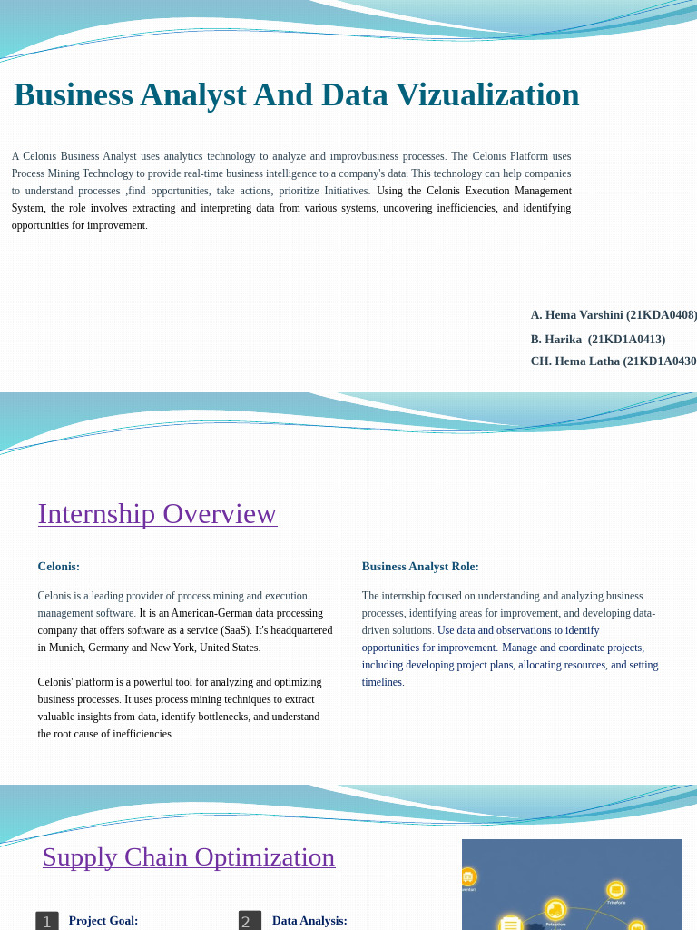Celonis Business Analyst | PDF | Data Analysis | Data