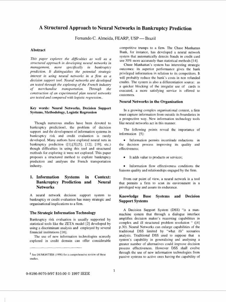 A Structured Approach To Neural | PDF | Artificial Neural Network ...