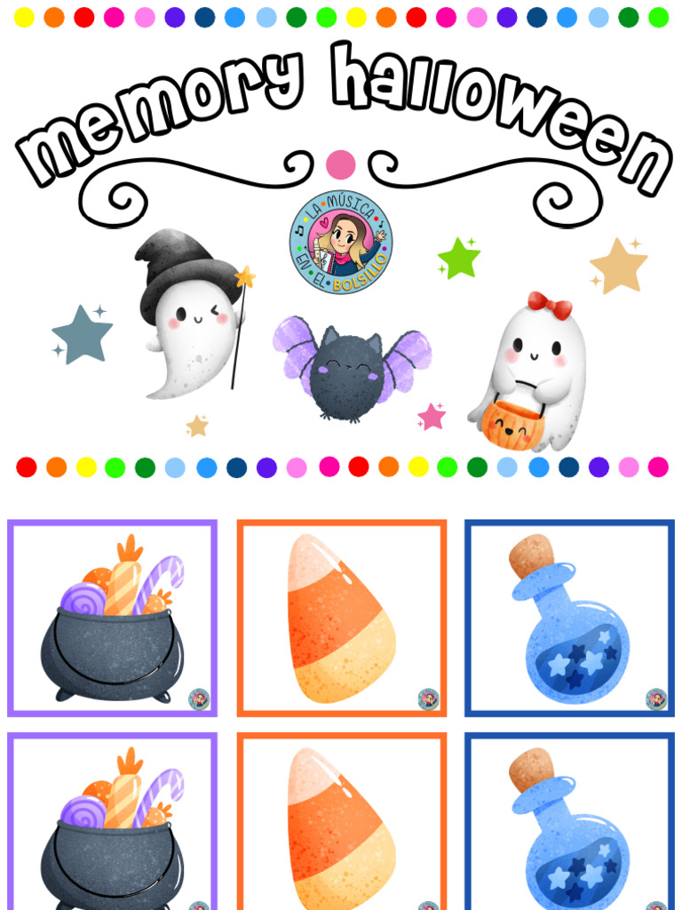 Memorama Halloween PDF | PDF