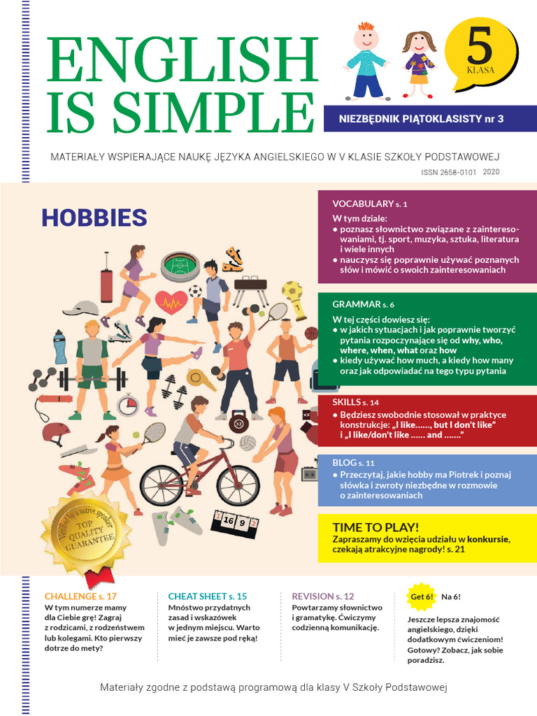 Kl5 NR 3 Hobbies 2020 | PDF