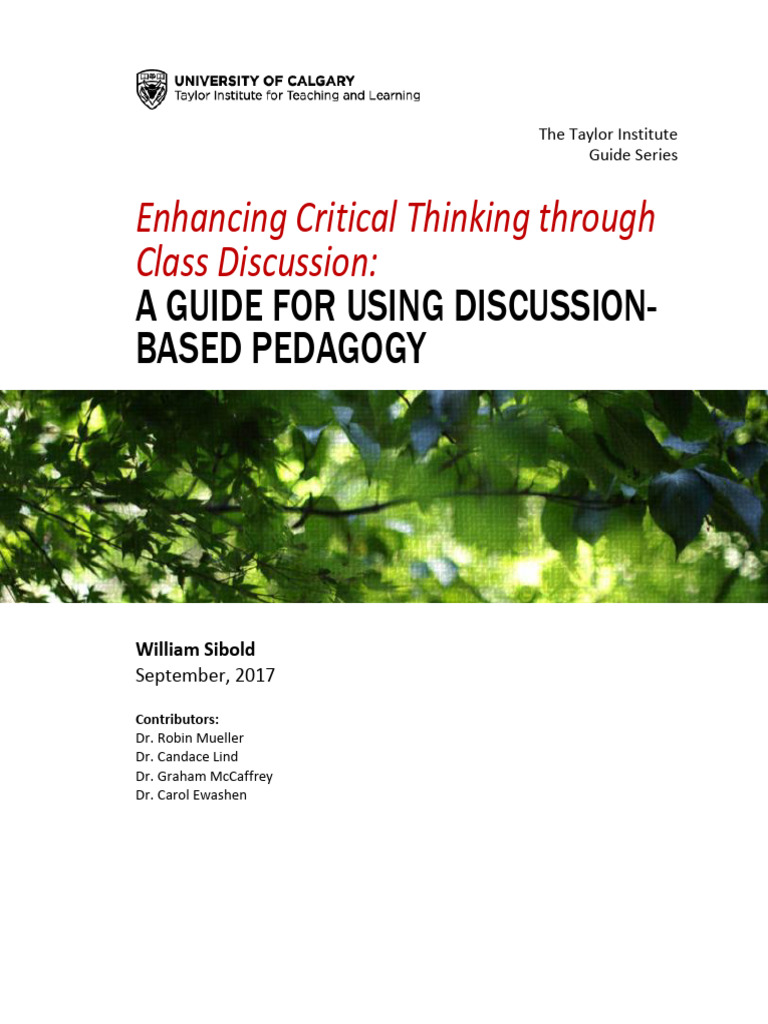 The Taylor Institute, Def Critical Thinking & Its Importance ...