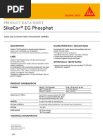Product Data Sheet: Sikacor® Eg-5 | PDF | Corrosion | Concrete