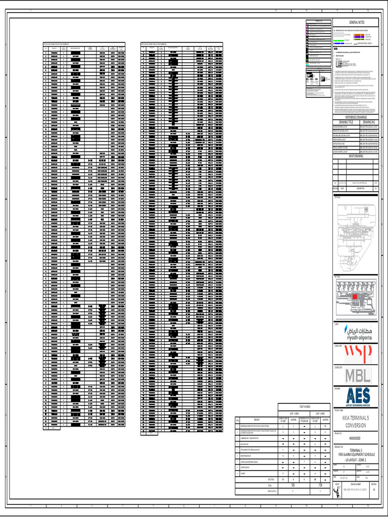 Fire Alarm System Layout and Notes | PDF | Electrical Wiring | Building ...