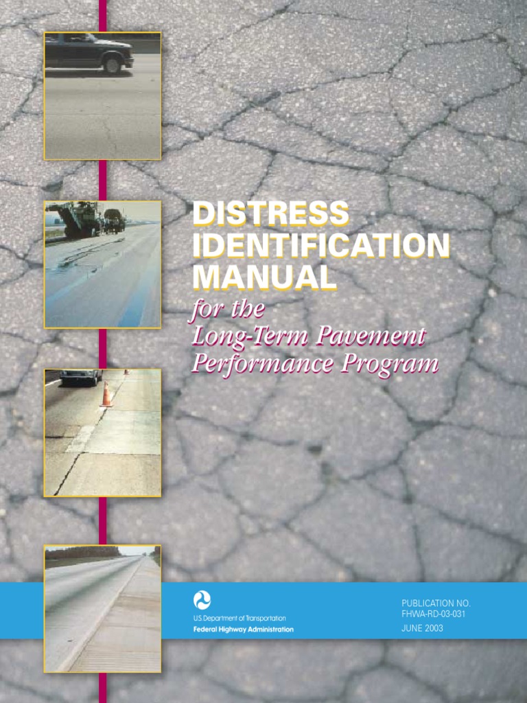 Pavement Distress Identification | PDF