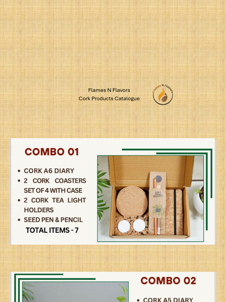 Sustainable Products - Cork | PDF