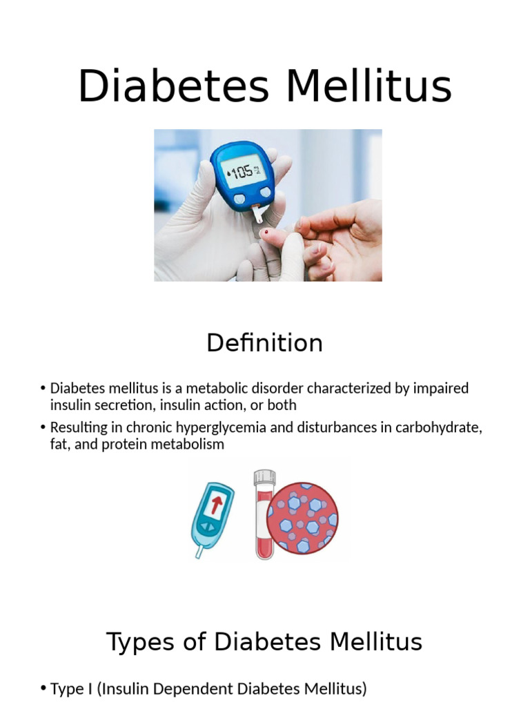 Understanding Diabetes Mellitus Types | PDF | Diabetes | Hyperglycemia