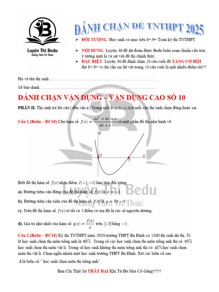 Danh Chan 10 Cau Cuoi So 10 | PDF