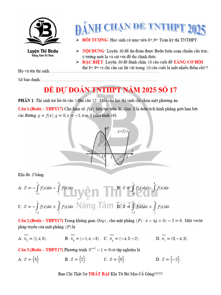 De Du Doan So 17 | PDF