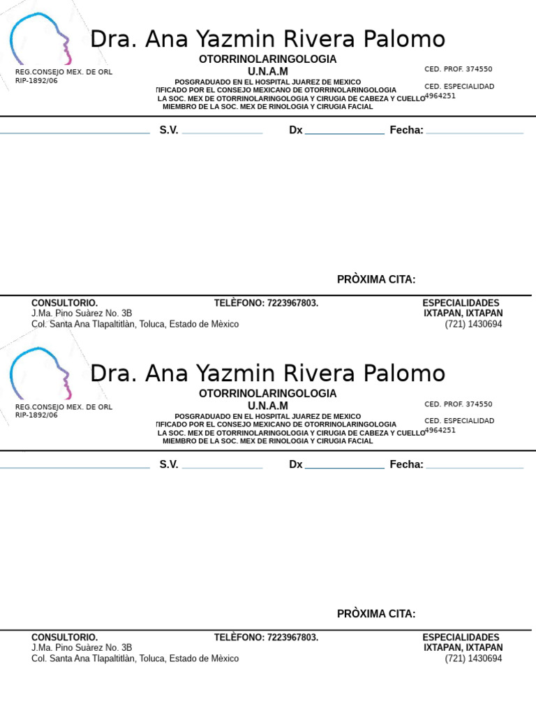 Receta Dra Pdf
